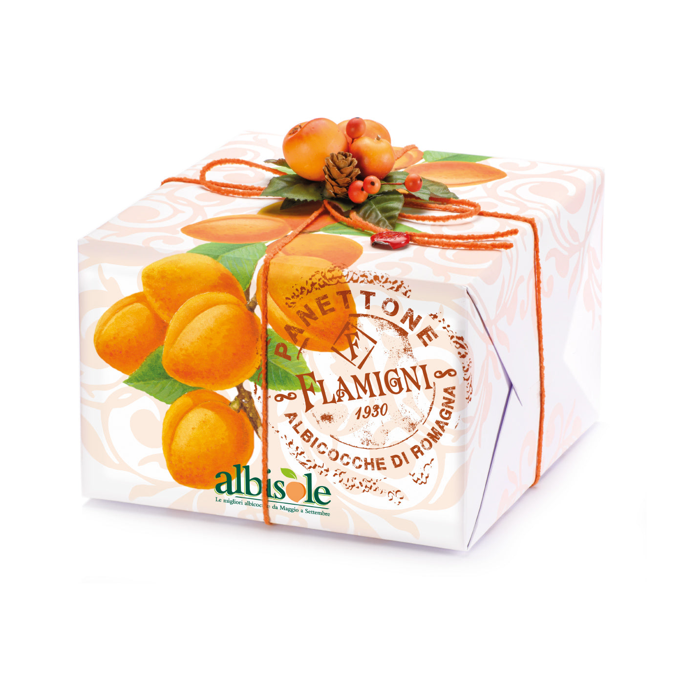Panettone with "Albisole" apricots Flamigni – Dolci Ricorrenze