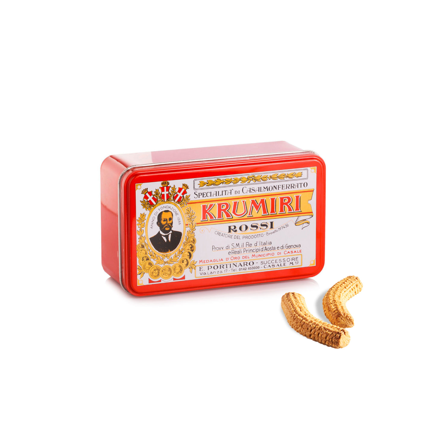 Krumiri Rossi latta – Dolci Ricorrenze